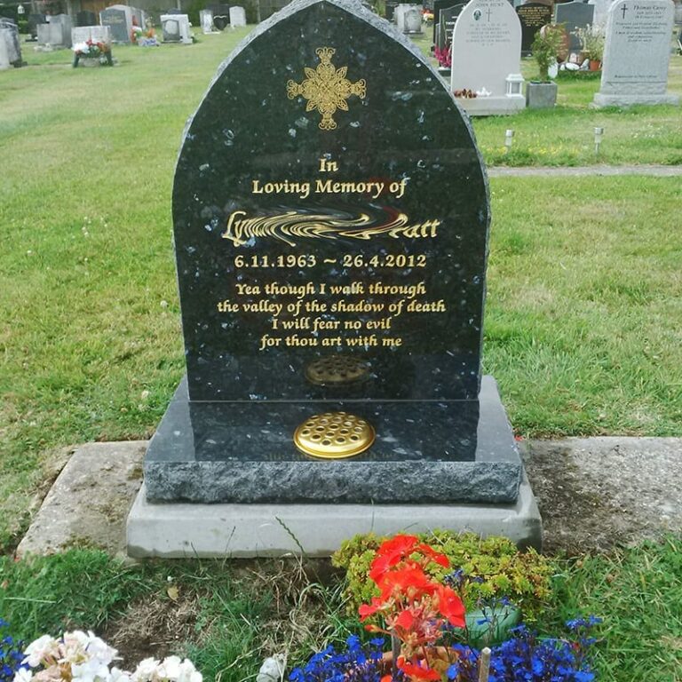 Gothic Traditional Headstone - Quality Headstones and Memorials at WT ...